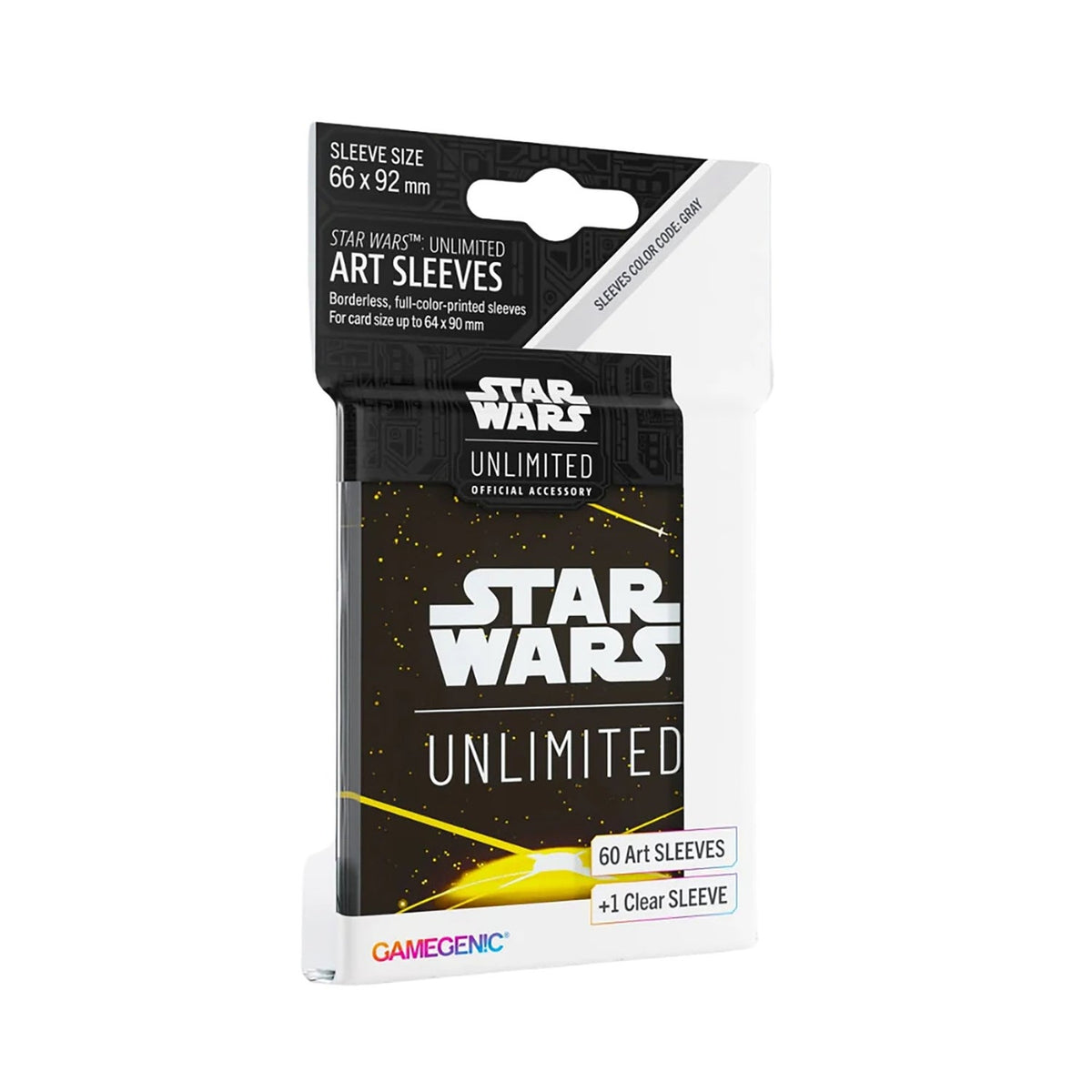 Gamegenic Star Wars: Unlimited Art Sleeves - Space Yellow – Duke's Gaming