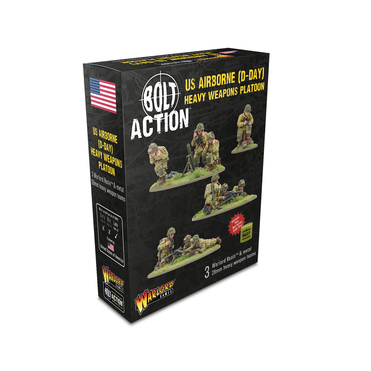 Bolt Action: US Airborne (D-Day) Heavy Weapons Platoon – Duke's Gaming