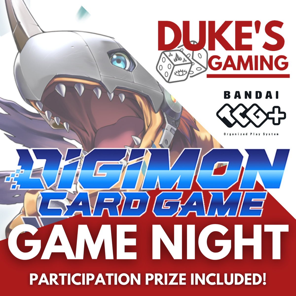 Digimon TCG Friday Night! – Duke's Gaming